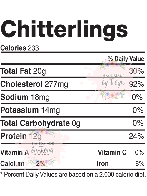 Chitterlings SVG, DXF & PNG (INCLUDES MOCKUP) – Handmade by Toya