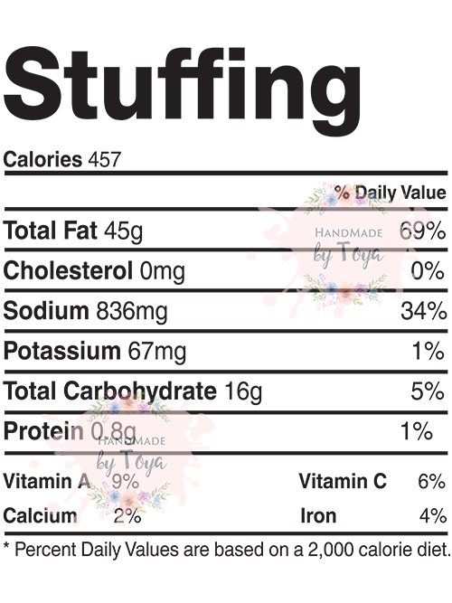 Stuffing SVG, DXF & PNG (INCLUDES MOCKUP) – Handmade by Toya