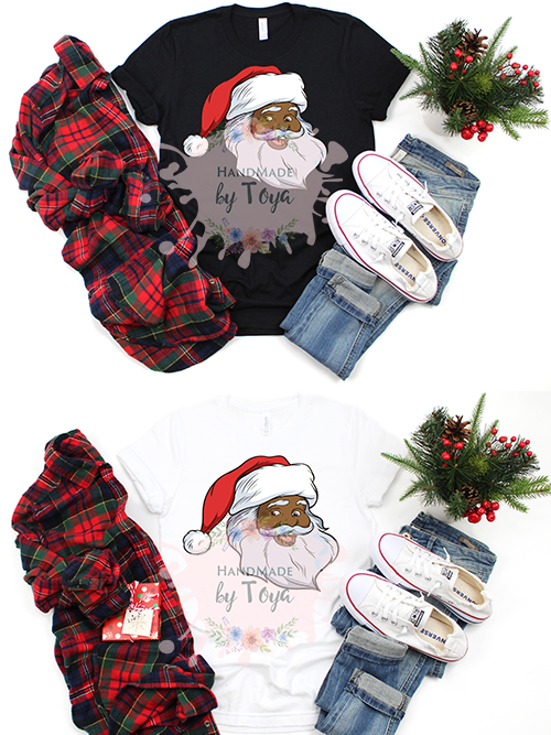 Santa SVG Only (INCLUDES MOCKUP) – Handmade by Toya